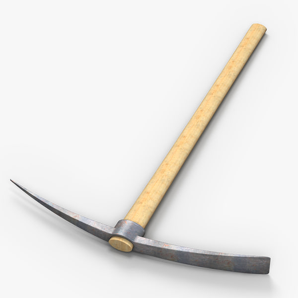 pickaxe pick axe 3d max