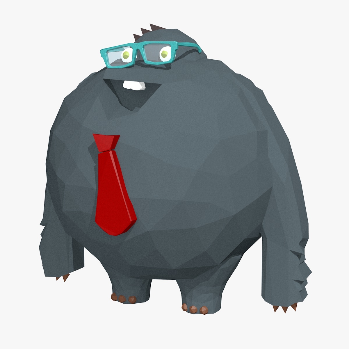 modelo 3d Personaje Low Poly - TurboSquid 915433