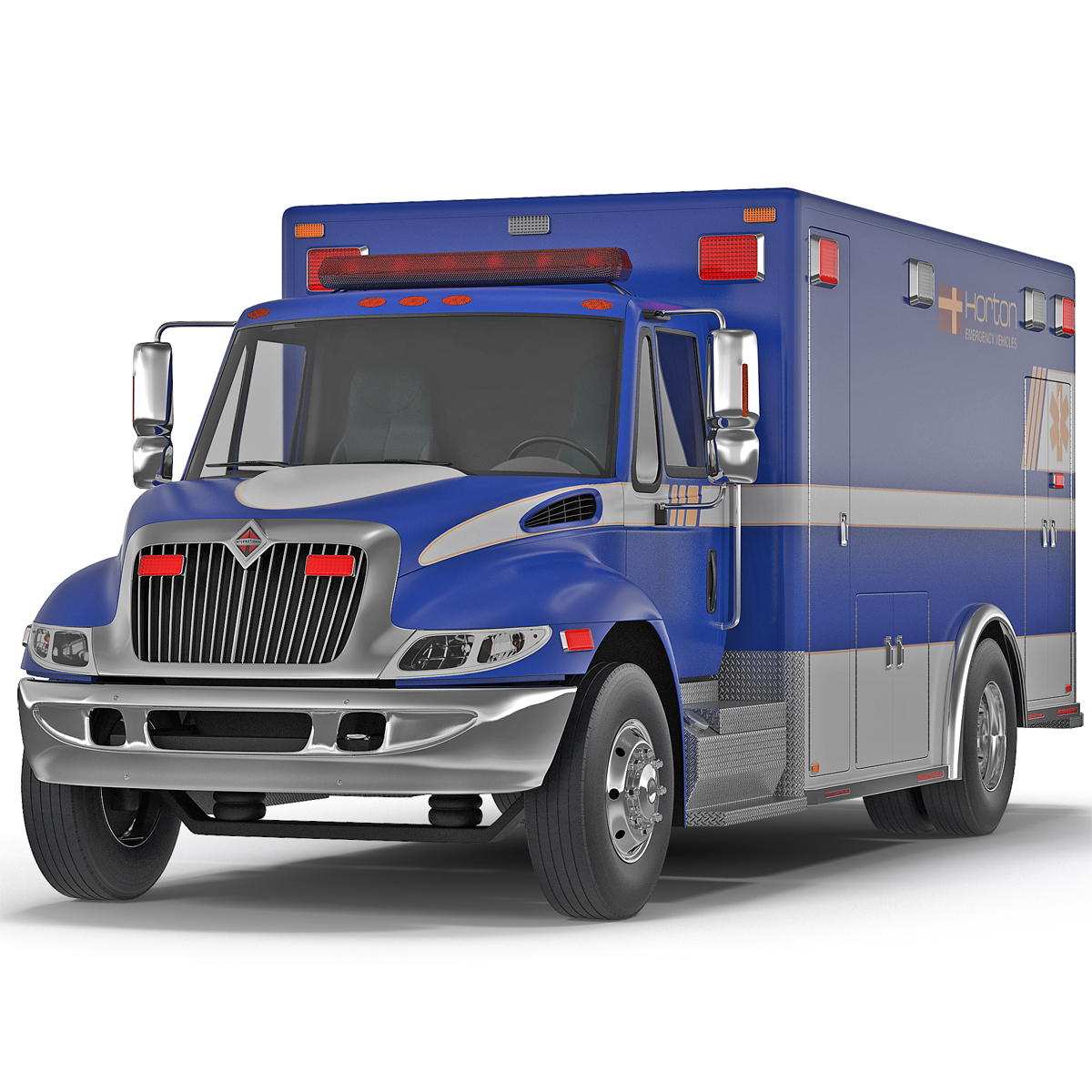 3d international durastar ambulance 3
