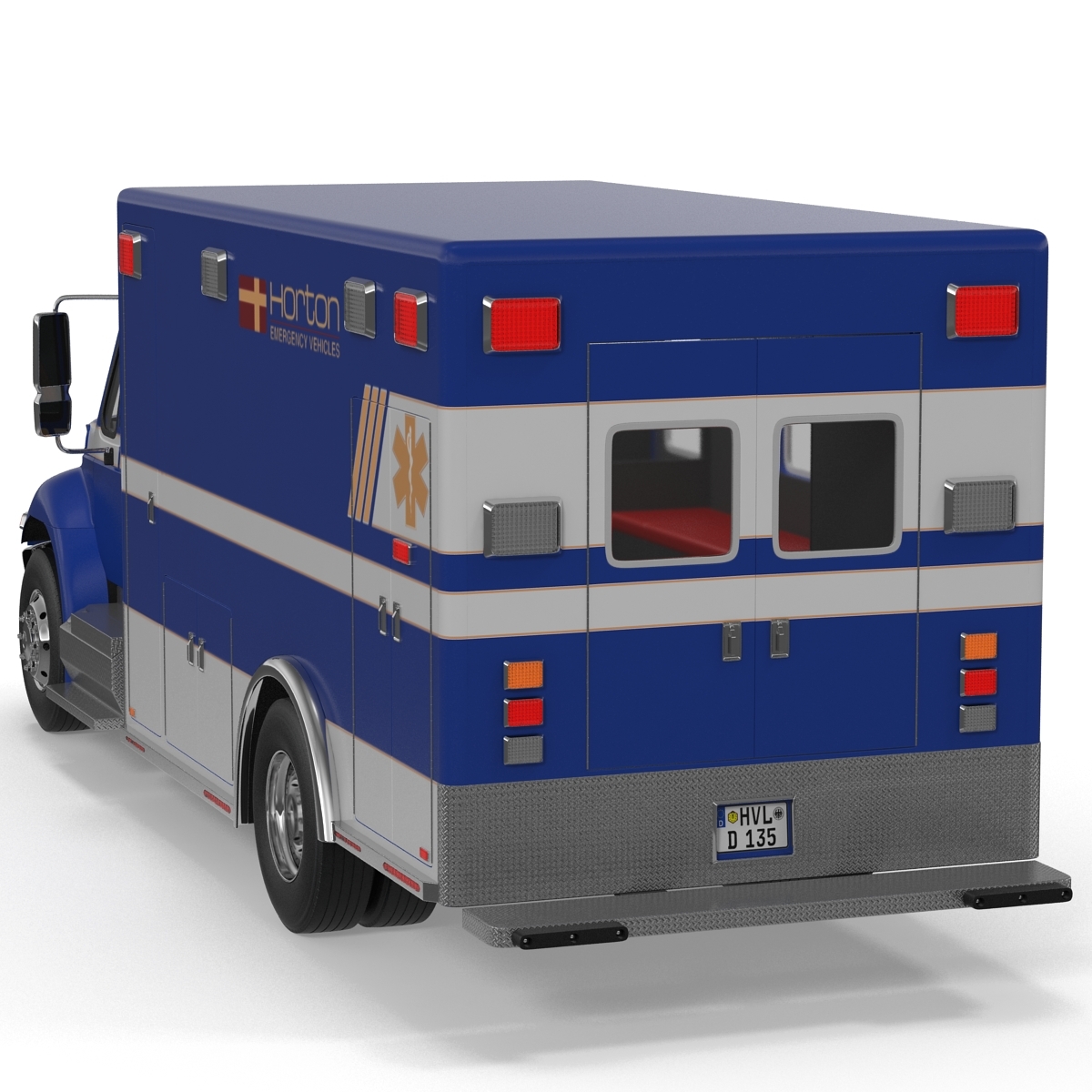 3d international durastar ambulance 3