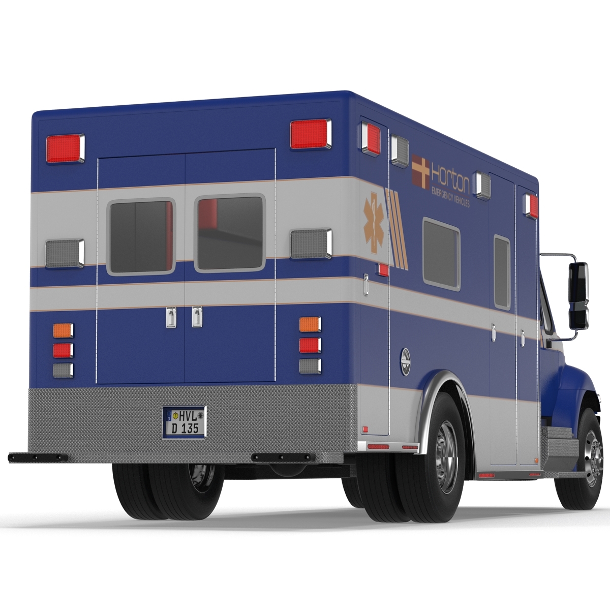 3d international durastar ambulance 3