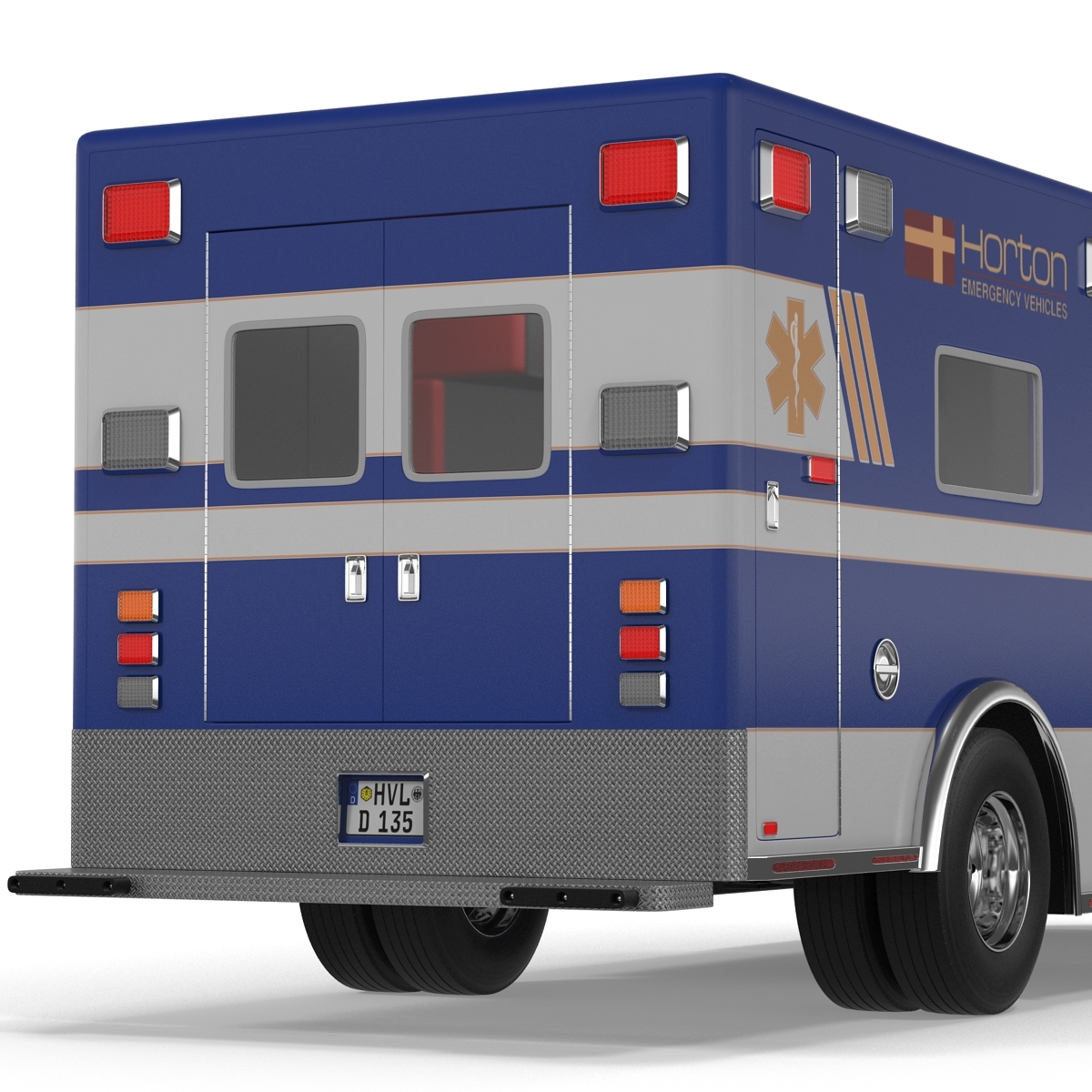 3d international durastar ambulance 3