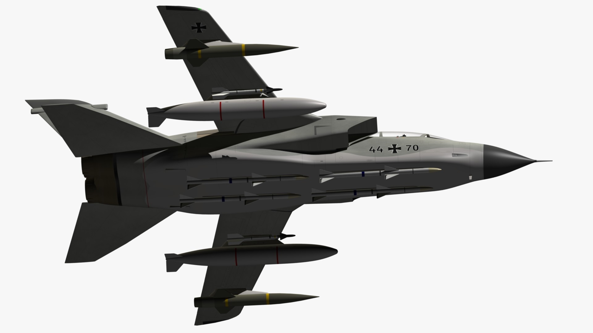 3d model panavia tornado