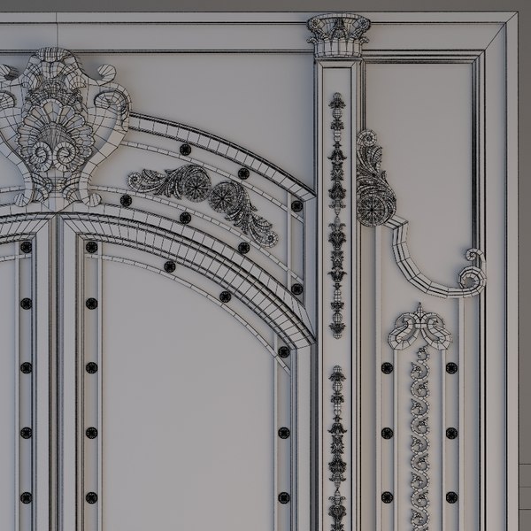 door 3d max
