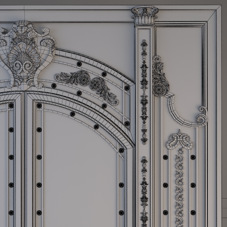 door 3d max