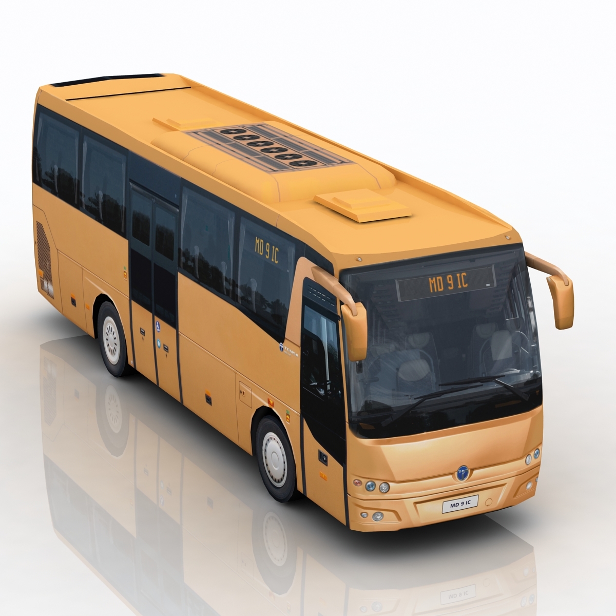 3d temsa bus