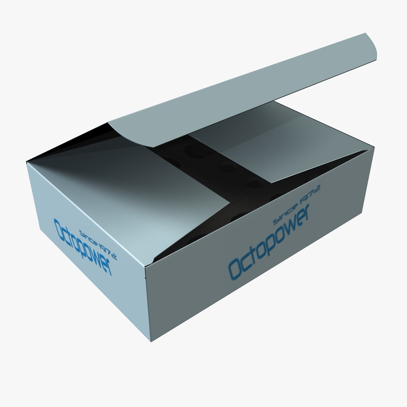 3d model cardboard box