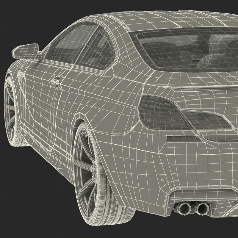 generic sedan 3d 3ds