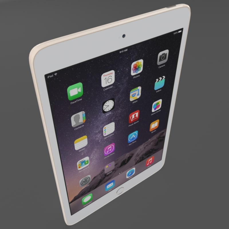 3d apple ipad