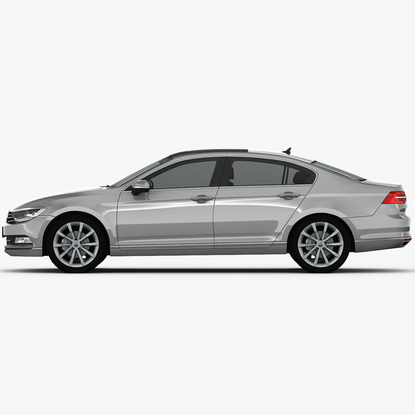 volkswagen passat sedan 3d model