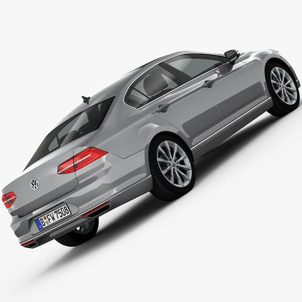 volkswagen passat sedan 3d model