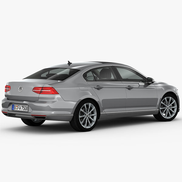 volkswagen passat sedan 3d model