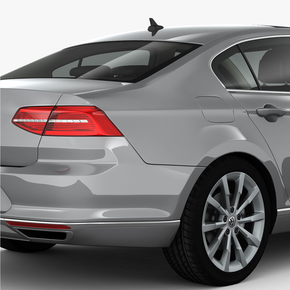 volkswagen passat sedan 3d model