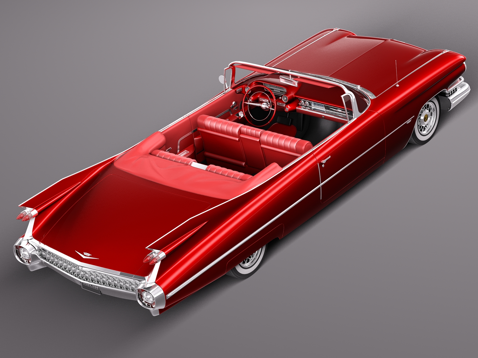 cadillac eldorado 1959 3d 3ds