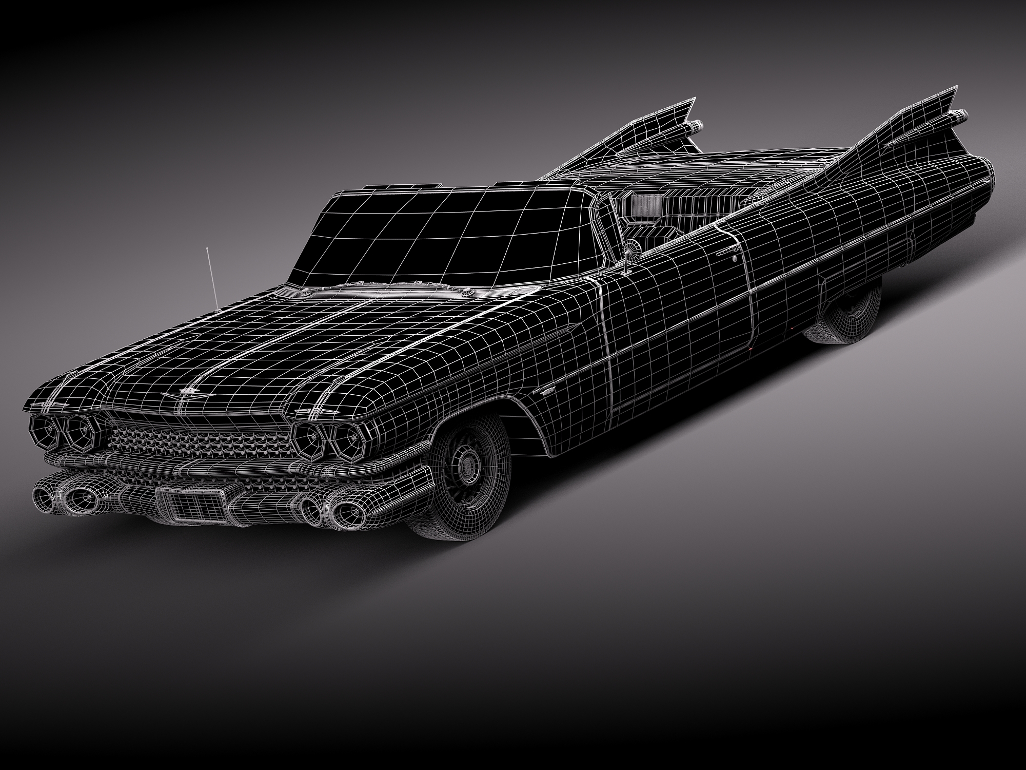 cadillac eldorado 1959 3d 3ds