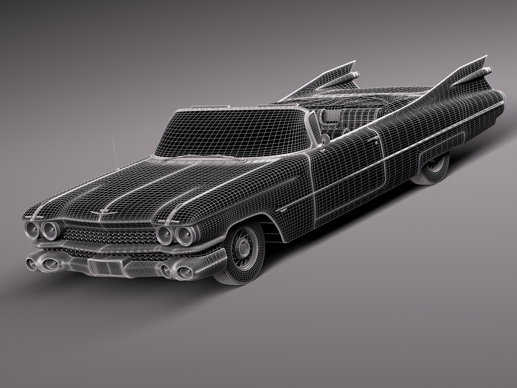 cadillac eldorado 1959 3d 3ds