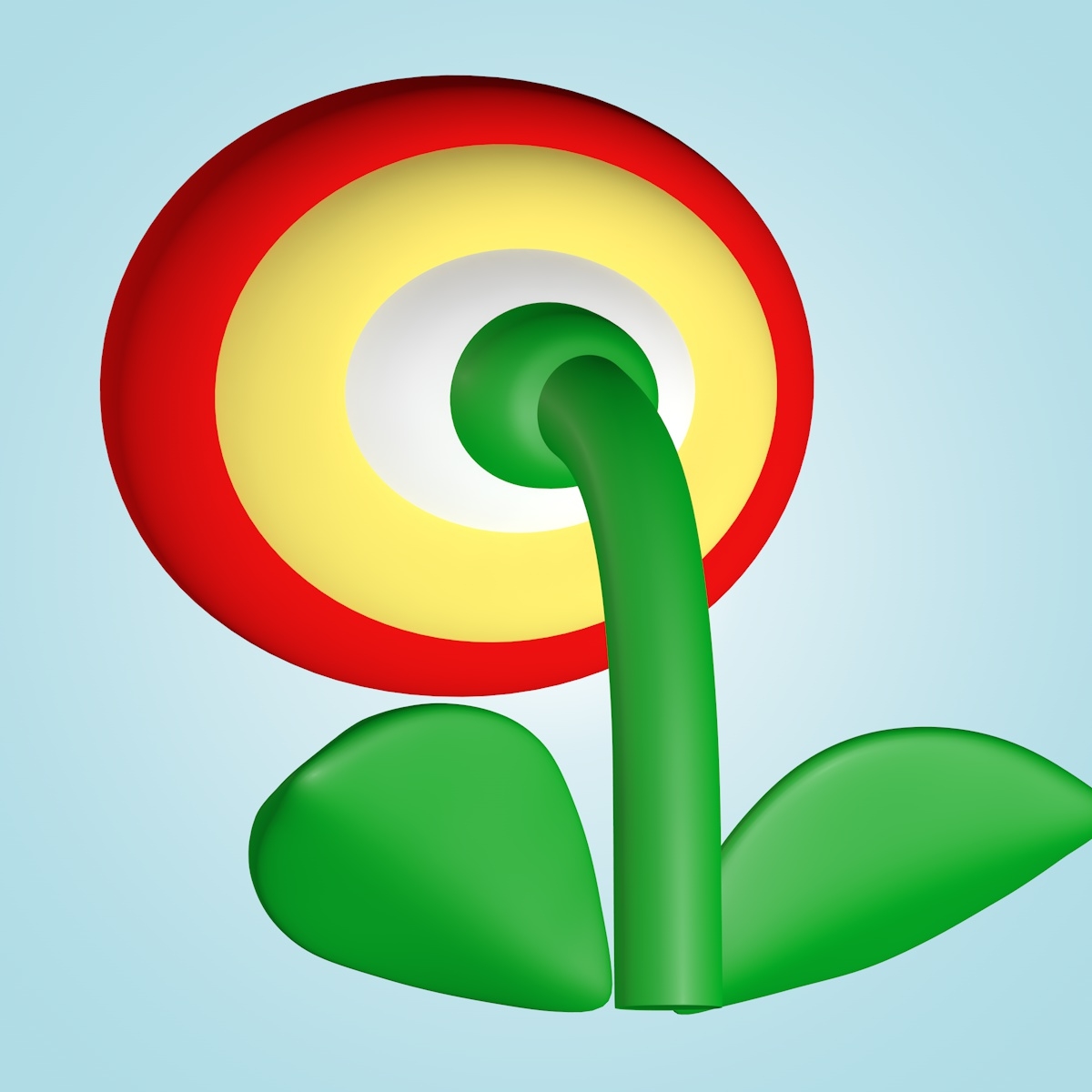 c4d super mario flower