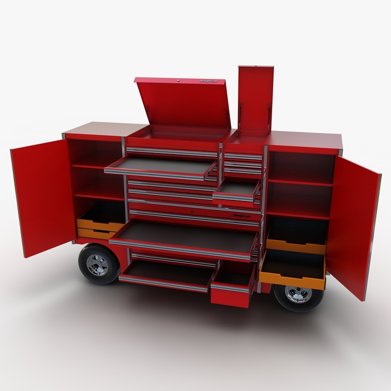 tool storage 3d model