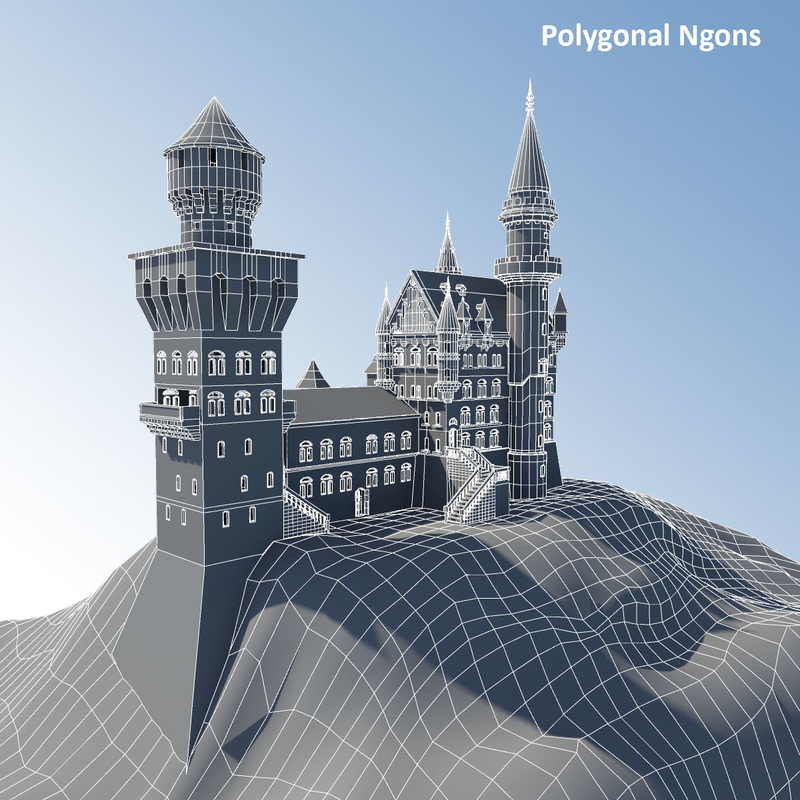 3d neuschwanstein castle model