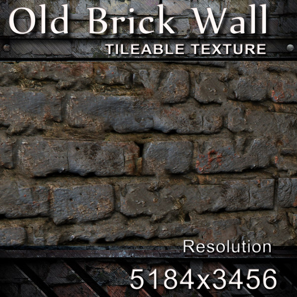 Texture JPEG old brick wall