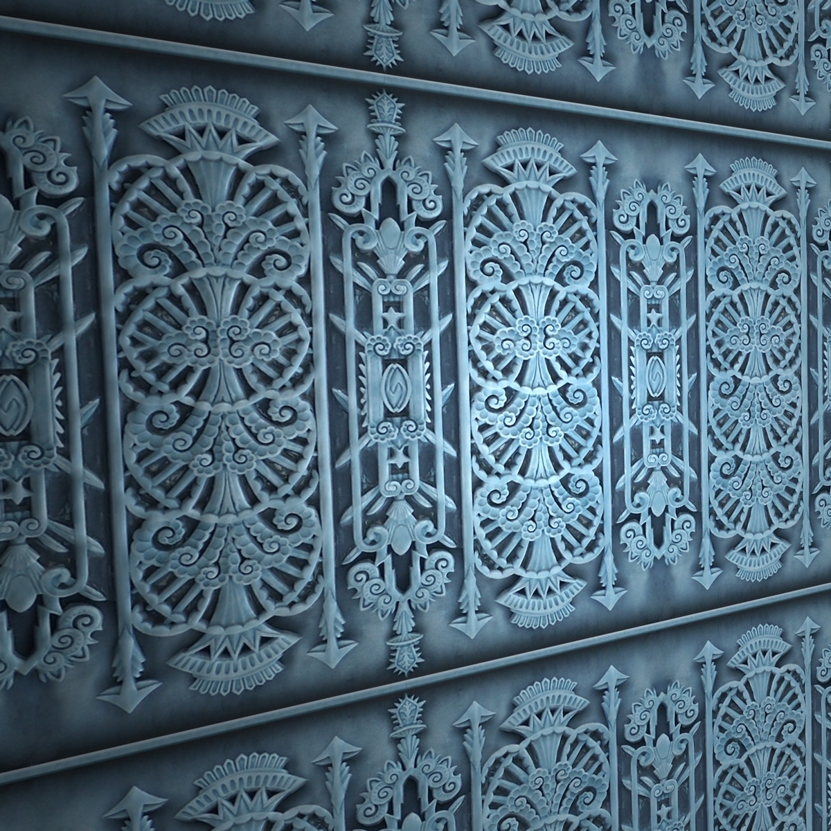 Texture metal decorative texture