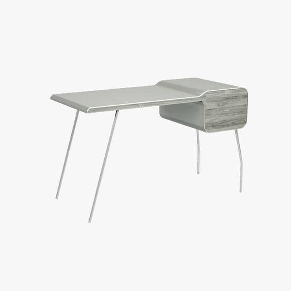 arch desk 3d 3ds