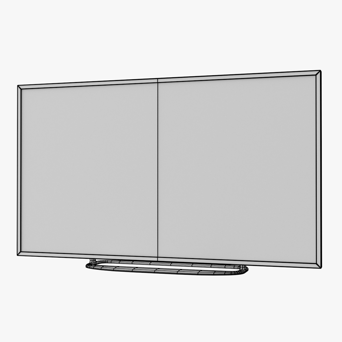 3ds max 42 led tv 2
