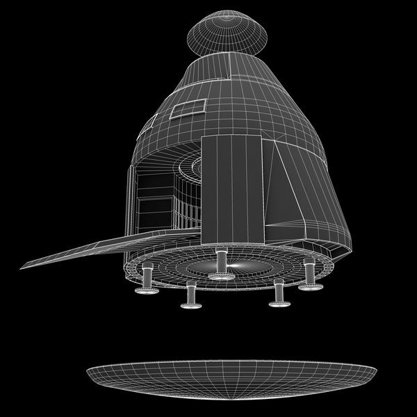 3ds max mars lander
