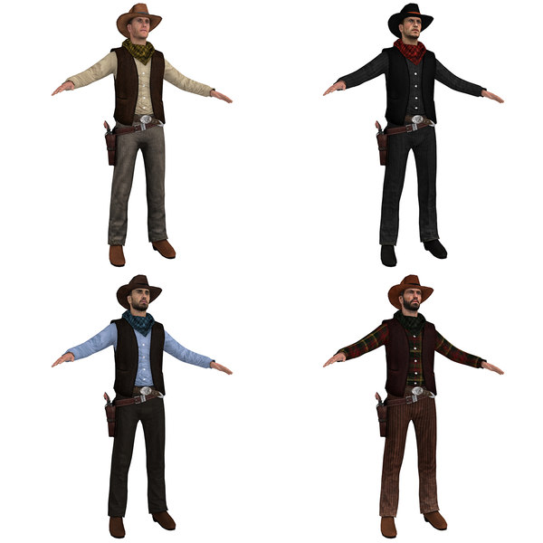 Cowboy 3D Models for Download | TurboSquid