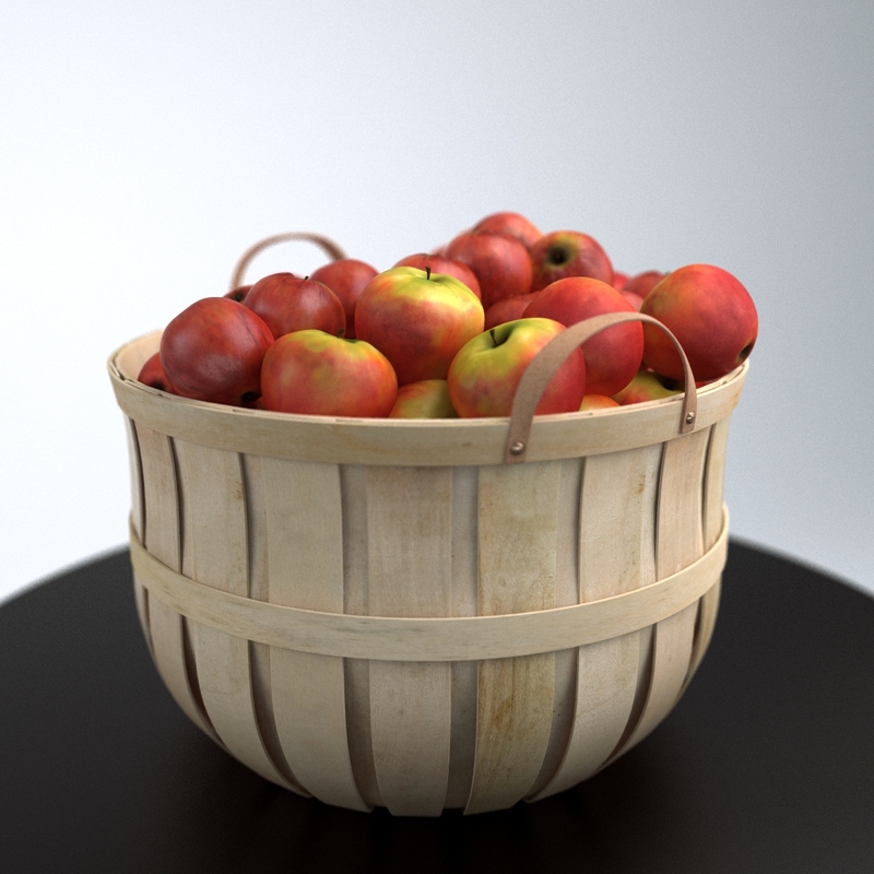 basket apples max