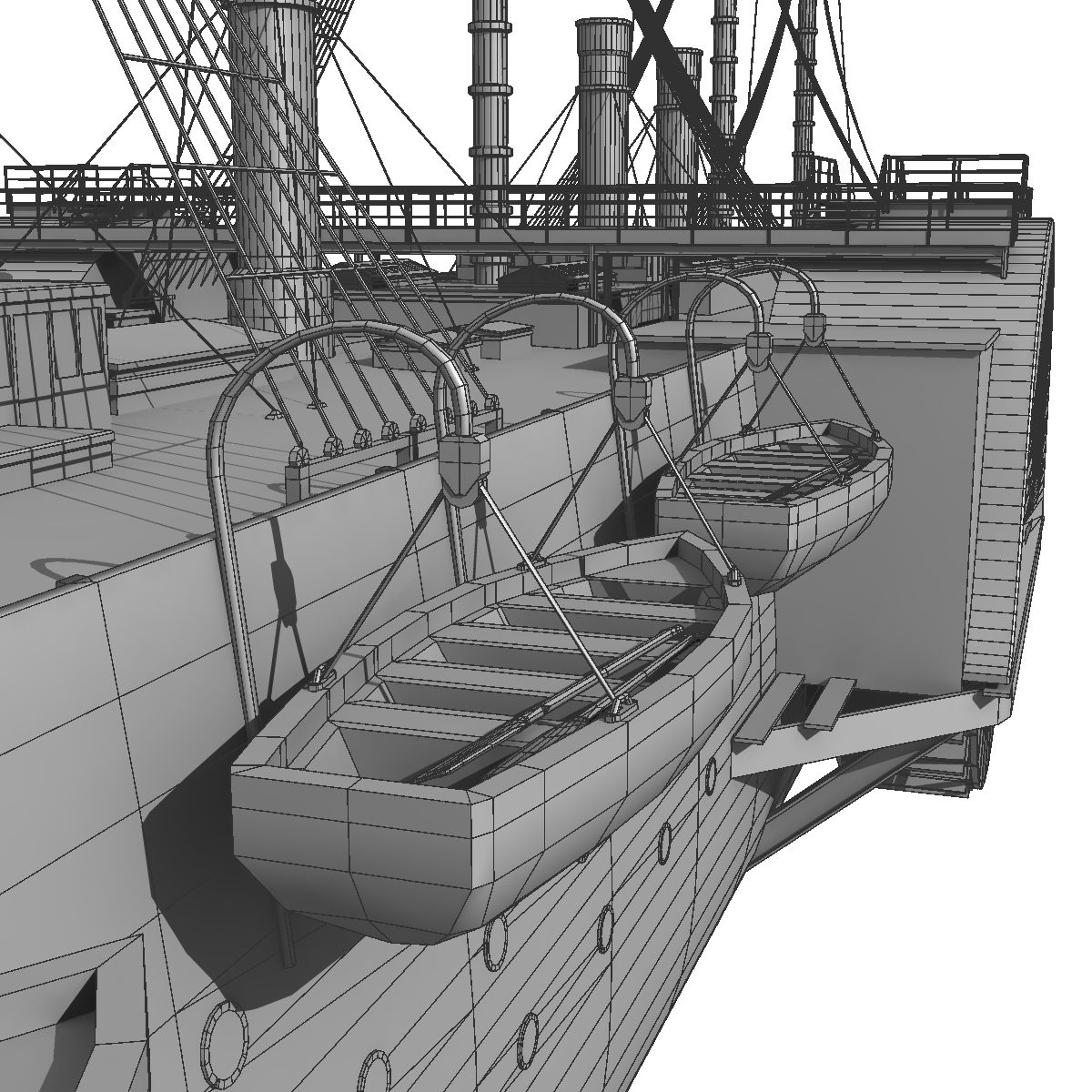3d model great eastern ship