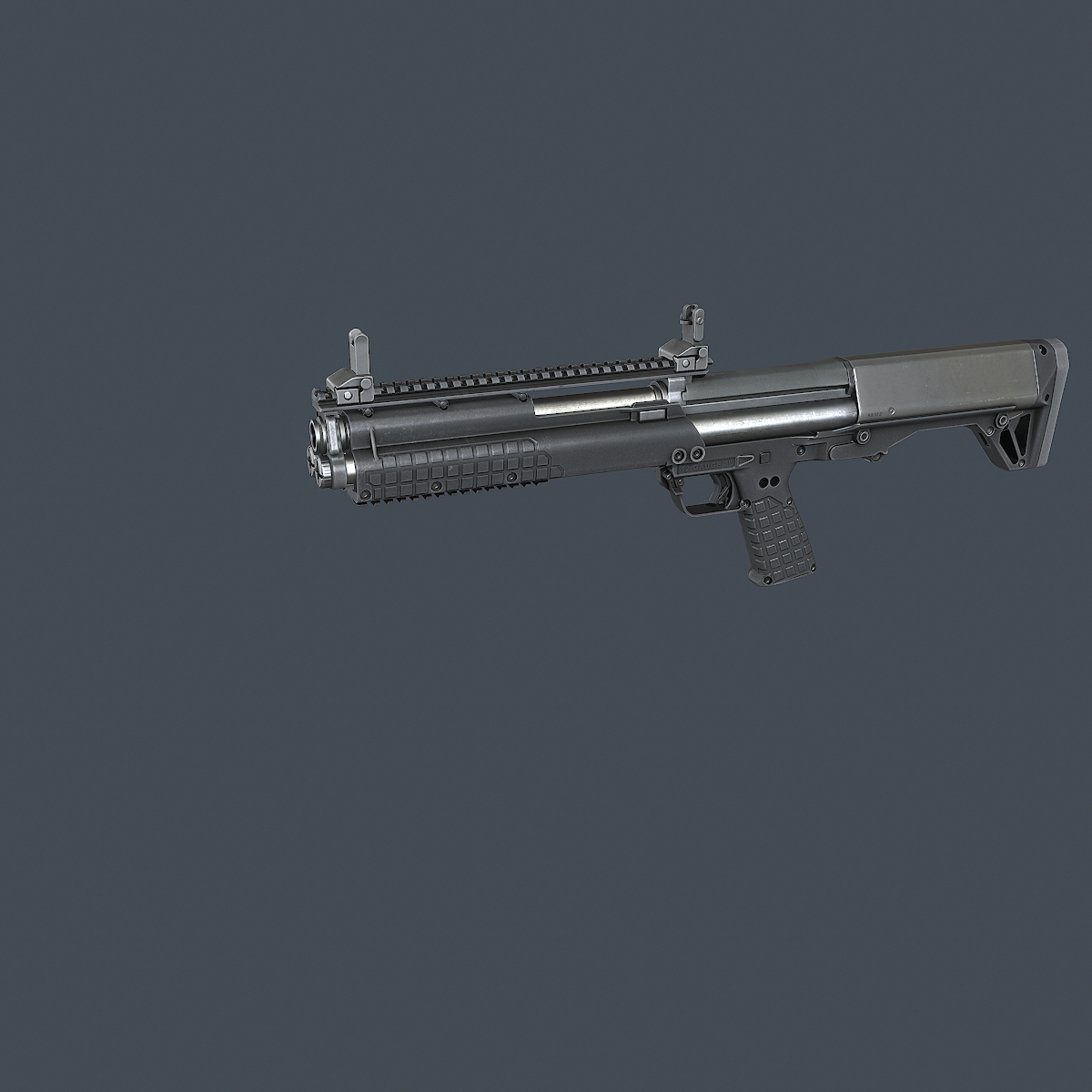 ksg shotgun 3d model
