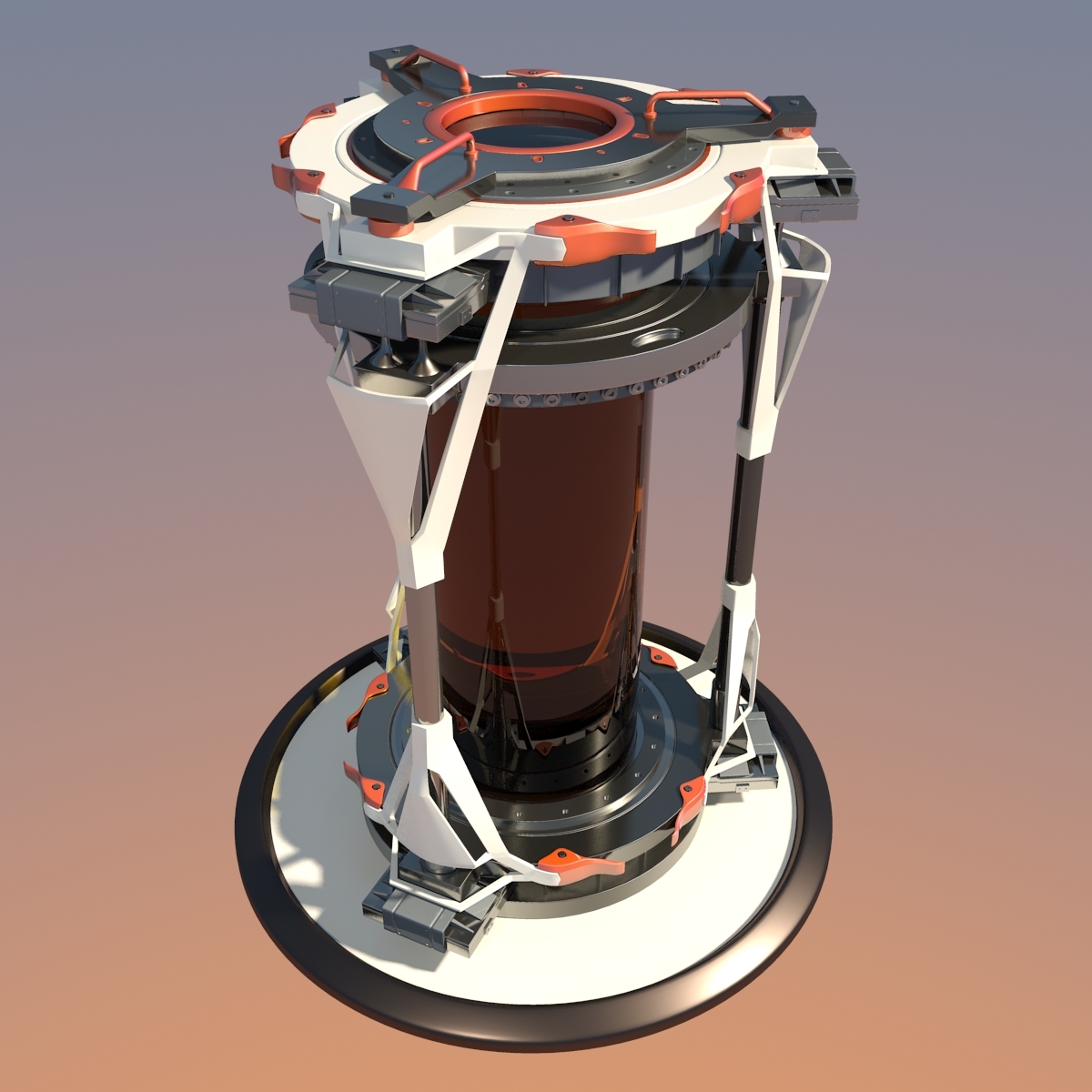 futuristic sci fi biohazard 3d max