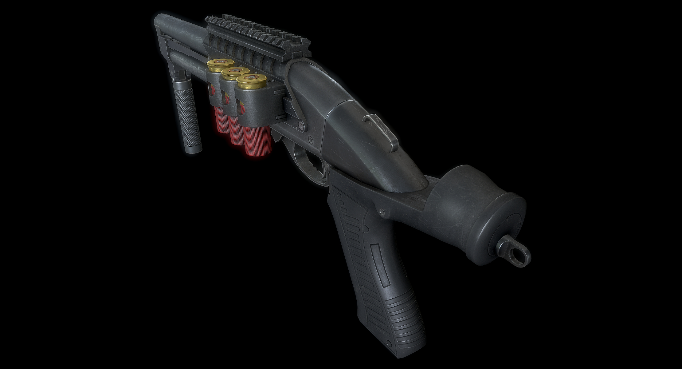 modèle 3D de Super Shorty Shotgun - TurboSquid 918457