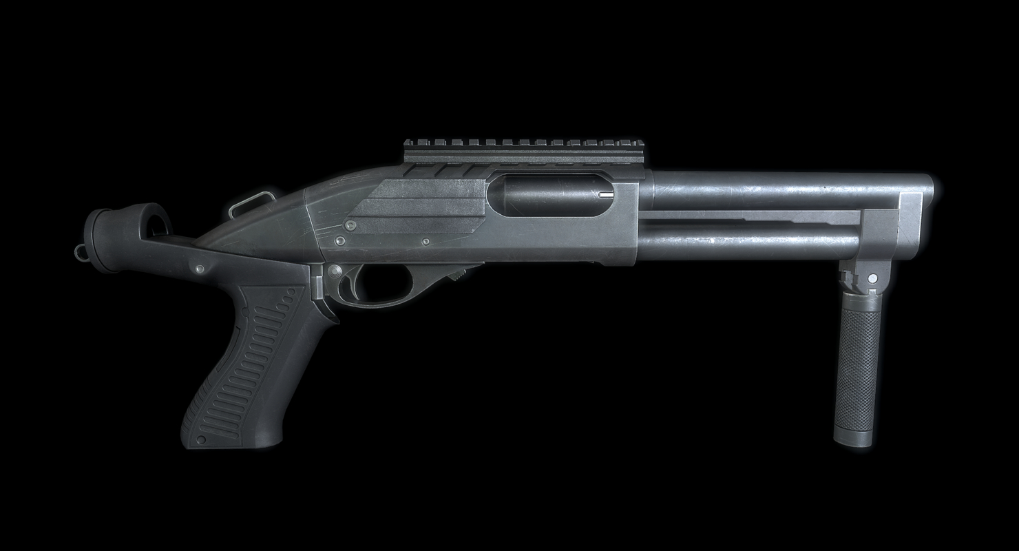 3d model super shorty shotgun