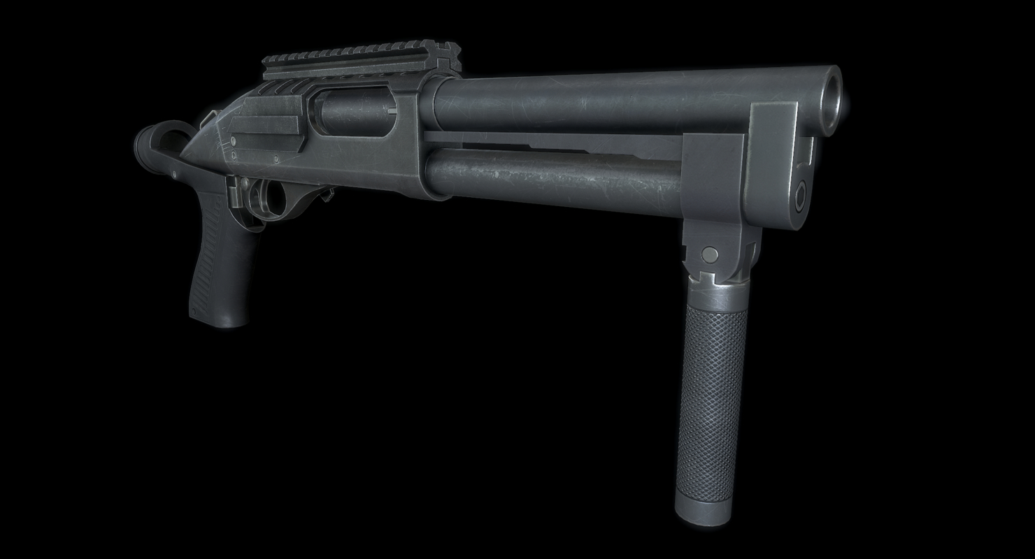 modèle 3D de Super Shorty Shotgun - TurboSquid 918457