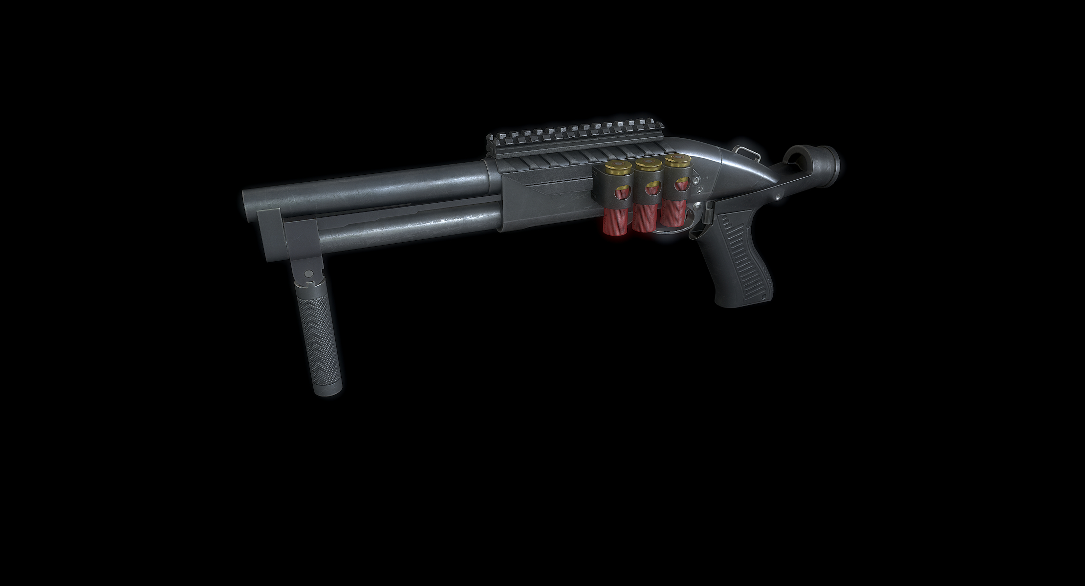 modèle 3D de Super Shorty Shotgun - TurboSquid 918457