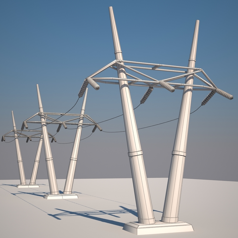 power line tower max