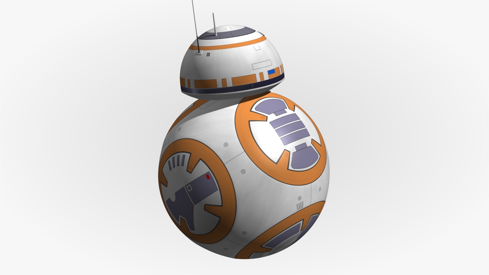 3d model android star wars