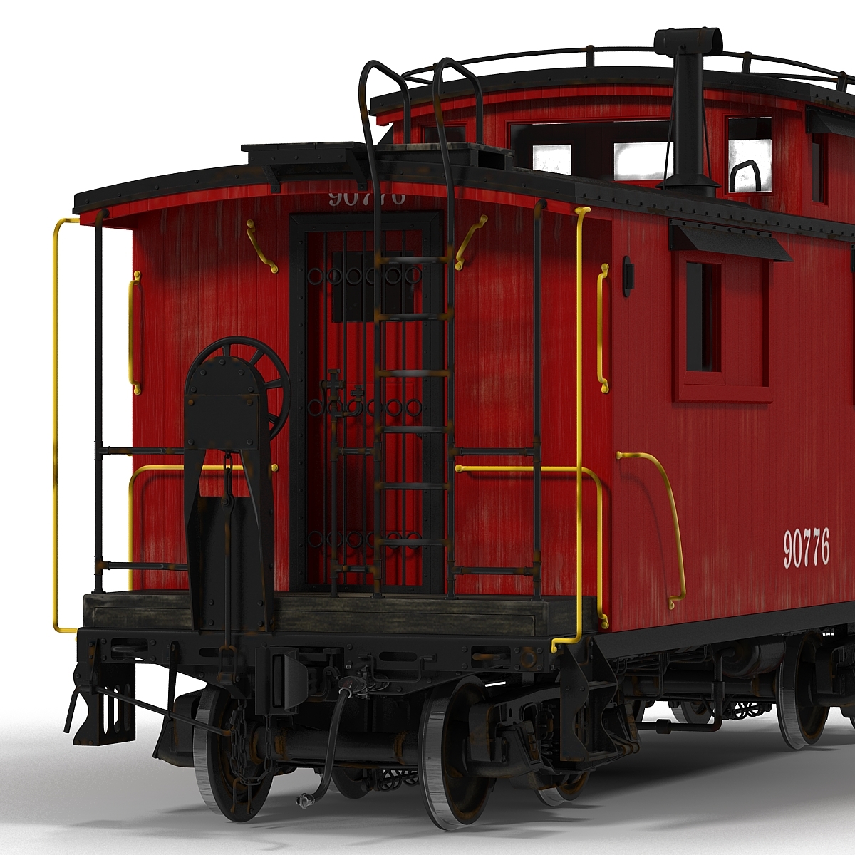 max caboose modeled realistic