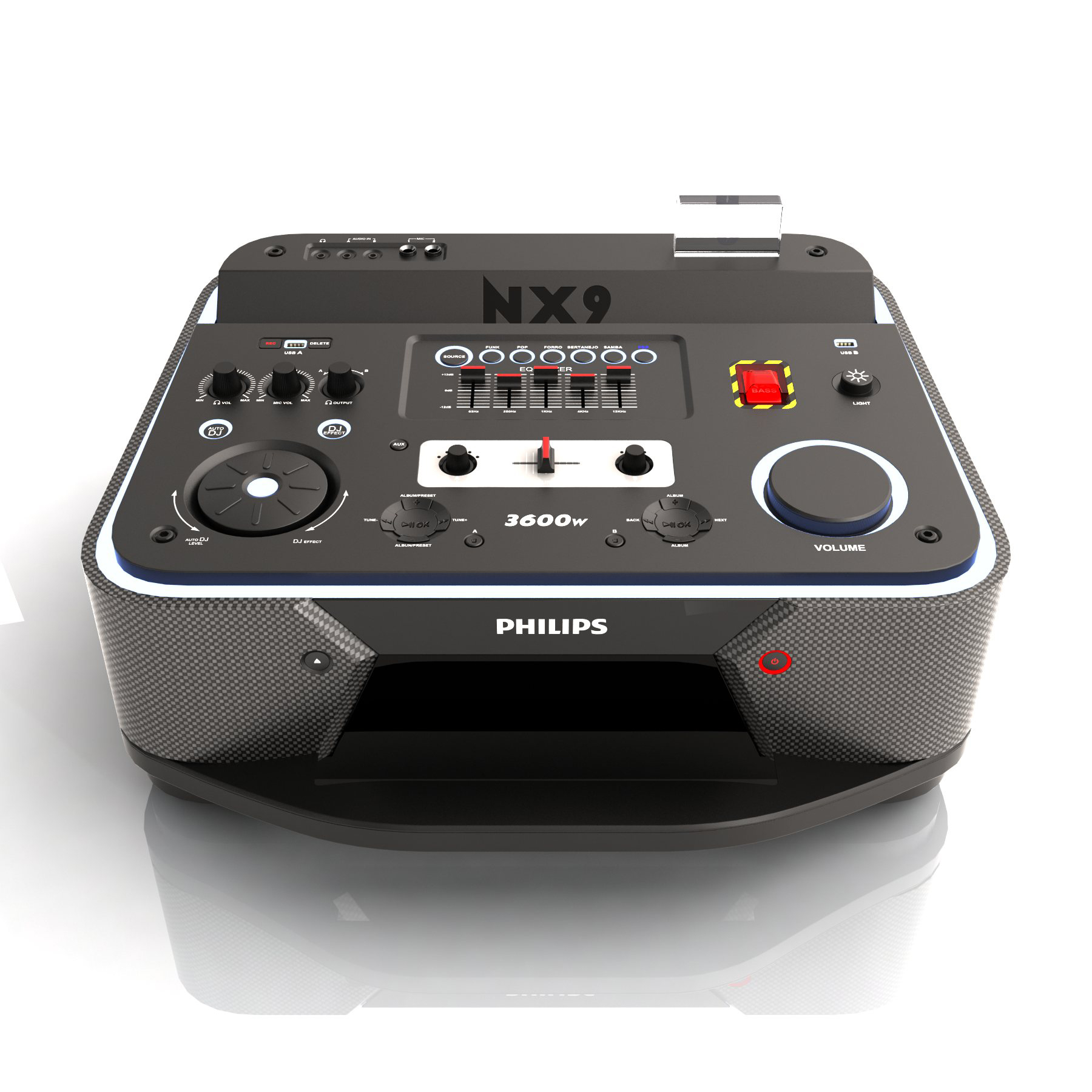 Modello 3D Philips Nitro NX9 (NTRX900 / 55) - TurboSquid 918652