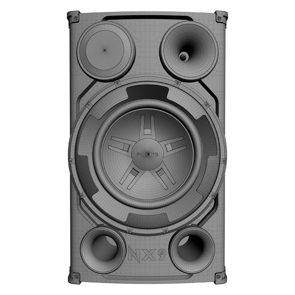3d philips nitro nx9 ntrx900 model