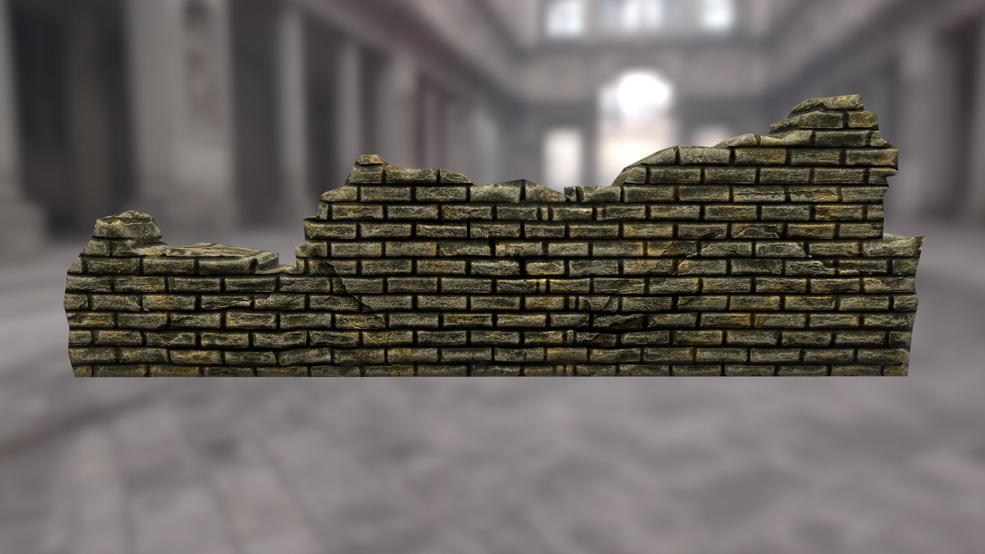 3d wall model