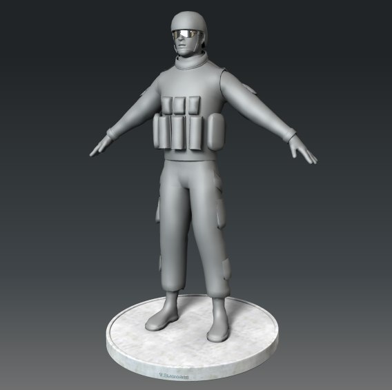 Soldier 3D Models for Download | TurboSquid