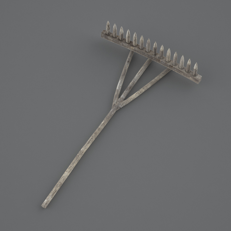 max wooden rake