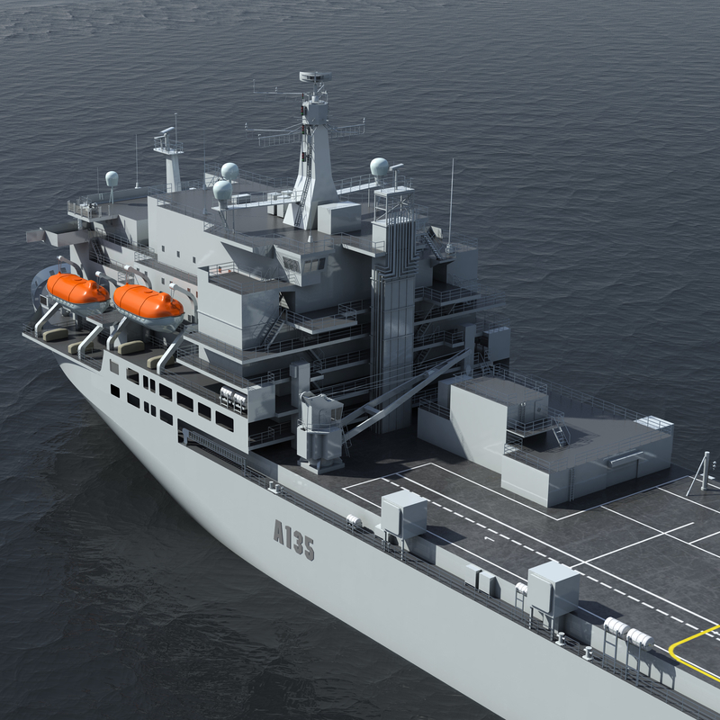 rfa argus ship 3d obj