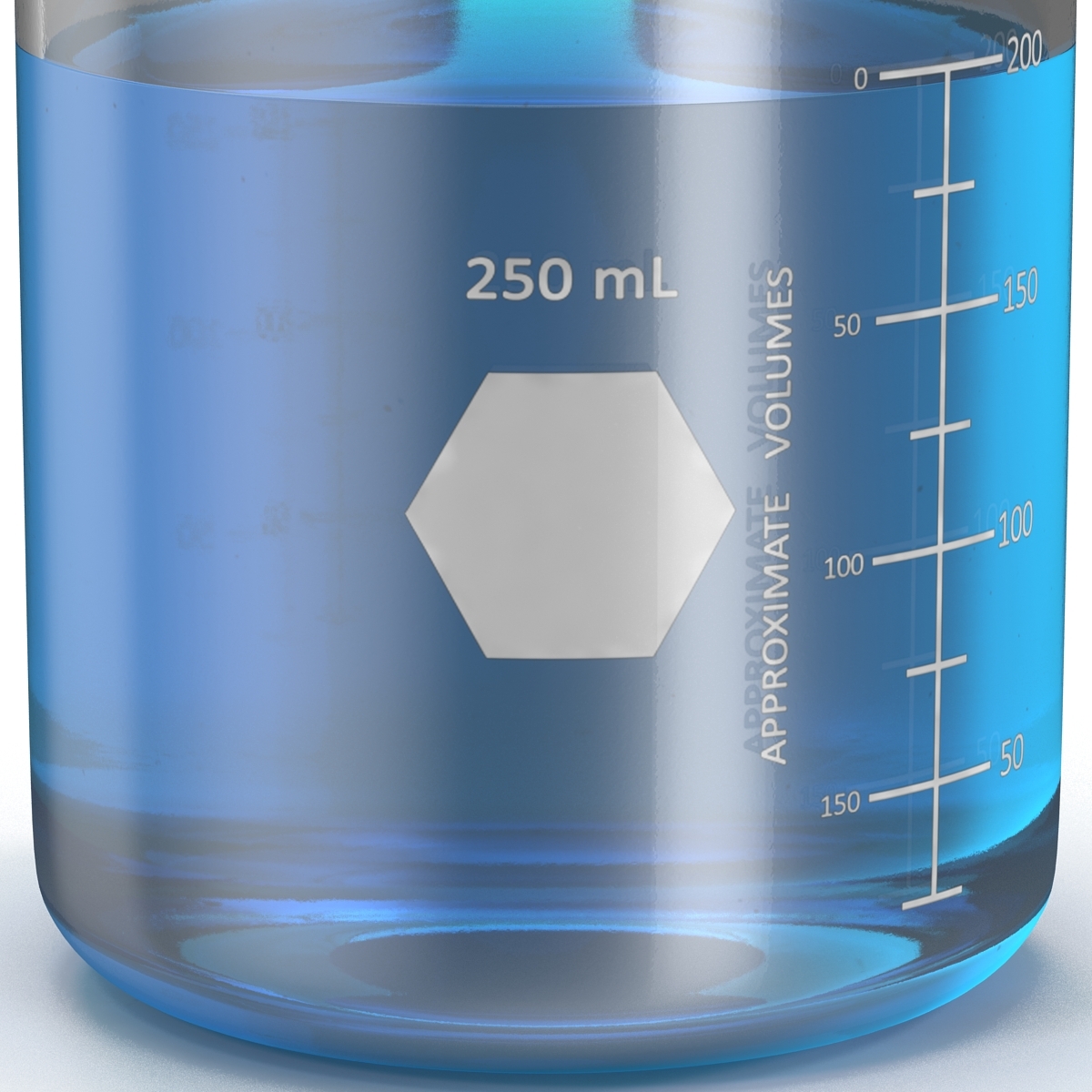 3d 250 ml beaker