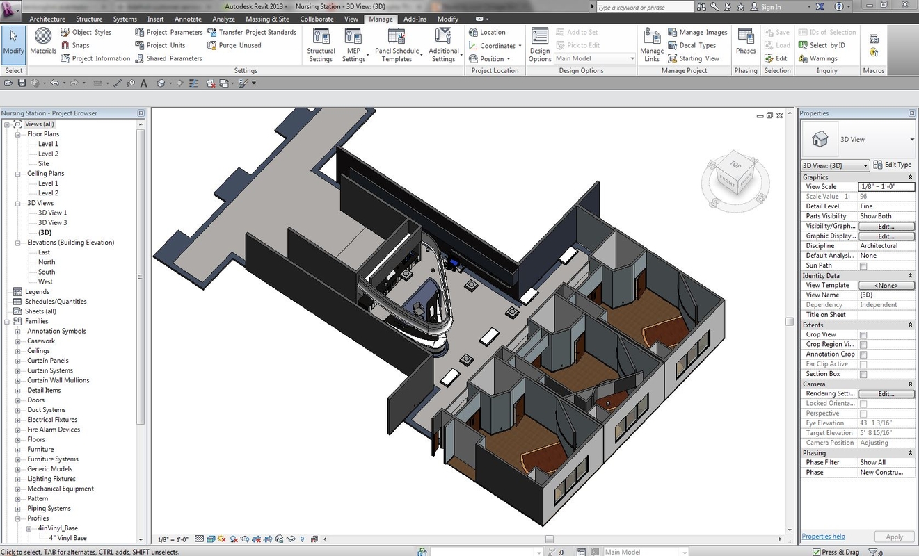 3ds max nursing station