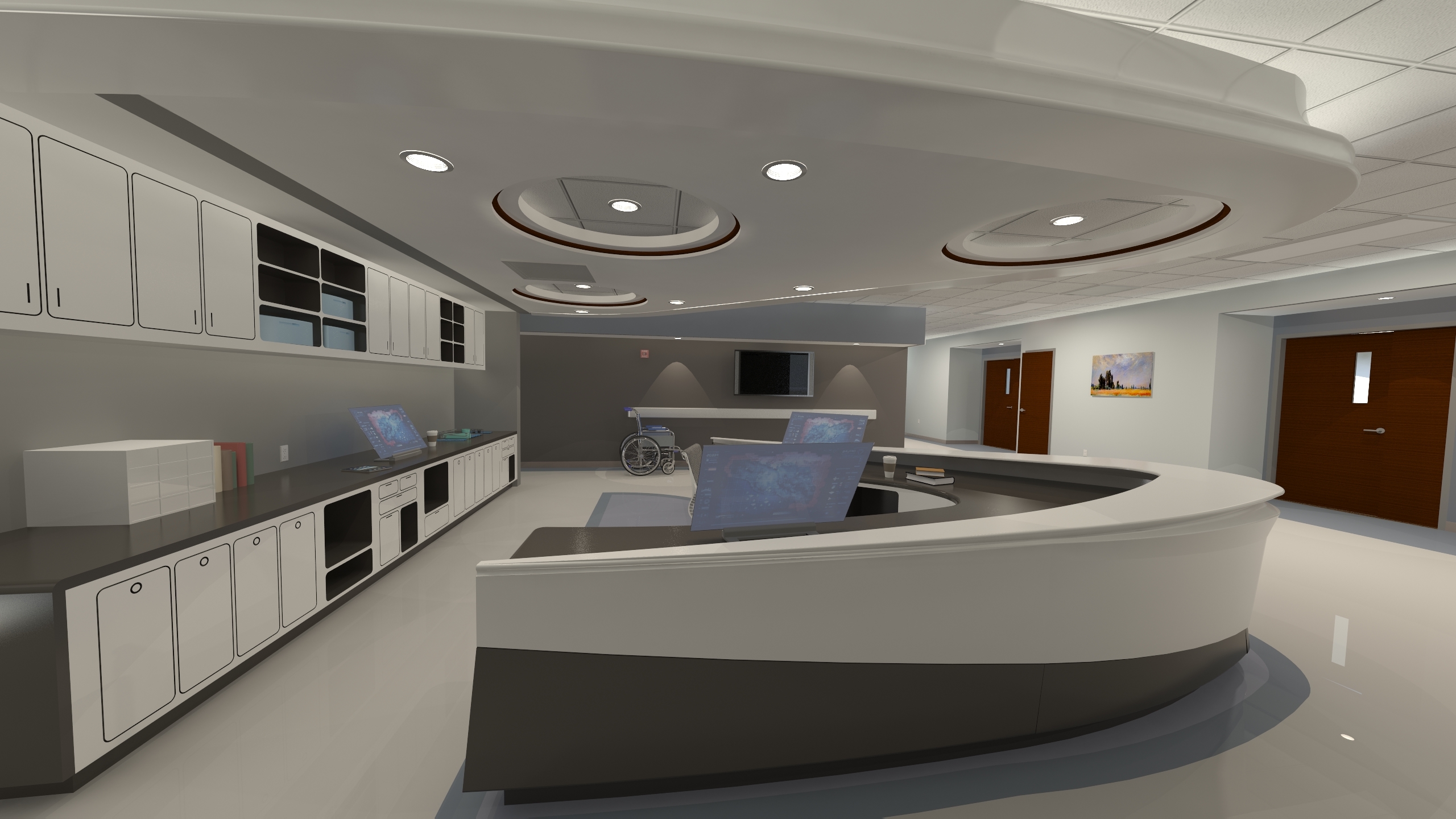 3ds max nursing station