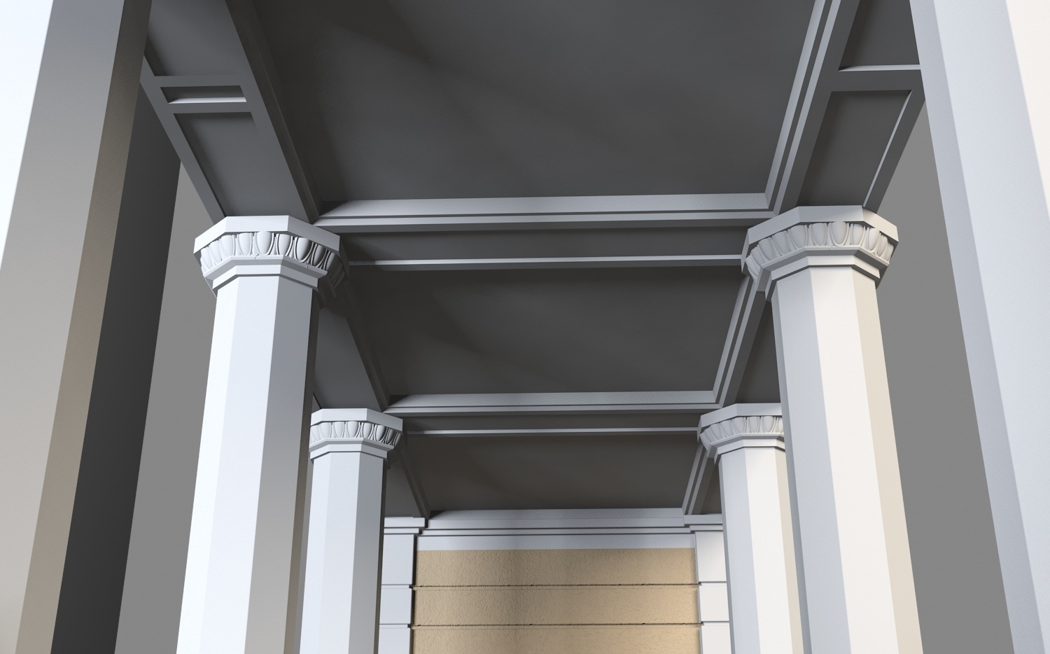 3ds max arches columns